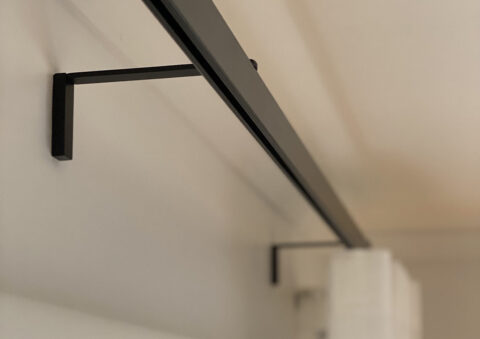 Metroflat | Flat Curtain Rod System