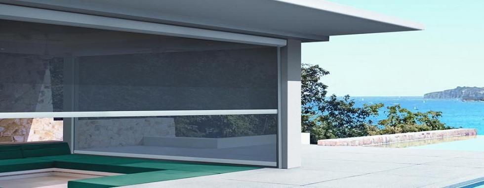 Motorised Outdoor Roller Blinds & Folding Arm Awnings in Perth.