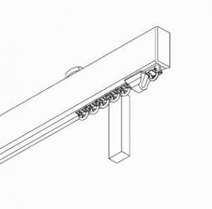 Metropole Curtain Rod System | Blinds by Peter Meyer